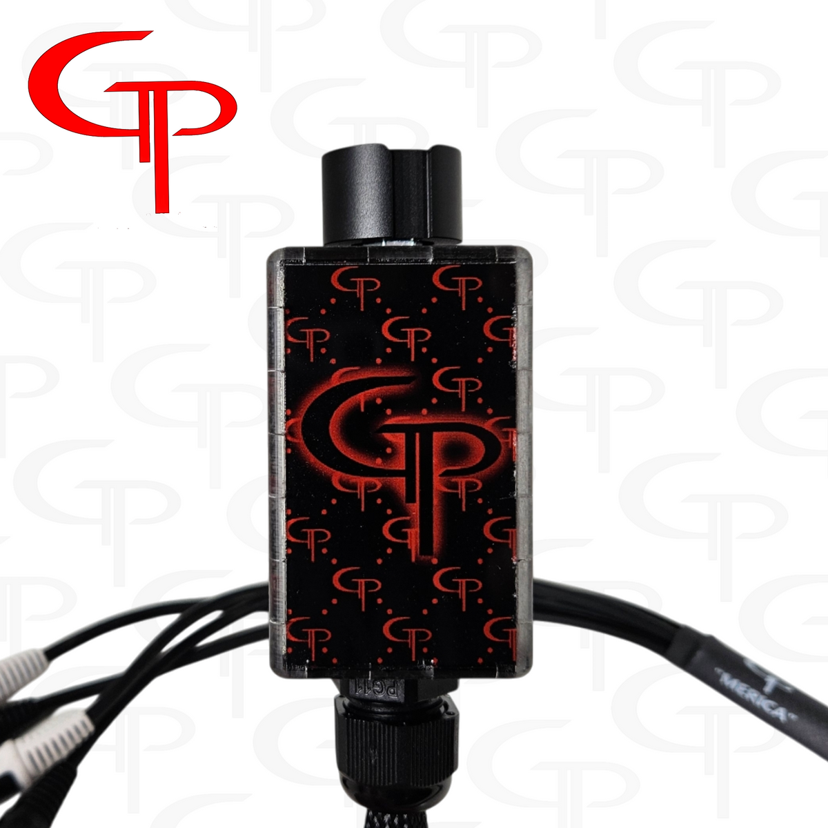 GP MEDIUM "G" PRINT INDUSTRIAL BASS KNOB W/ ALUMINUM WHEEL – GP Car Audio