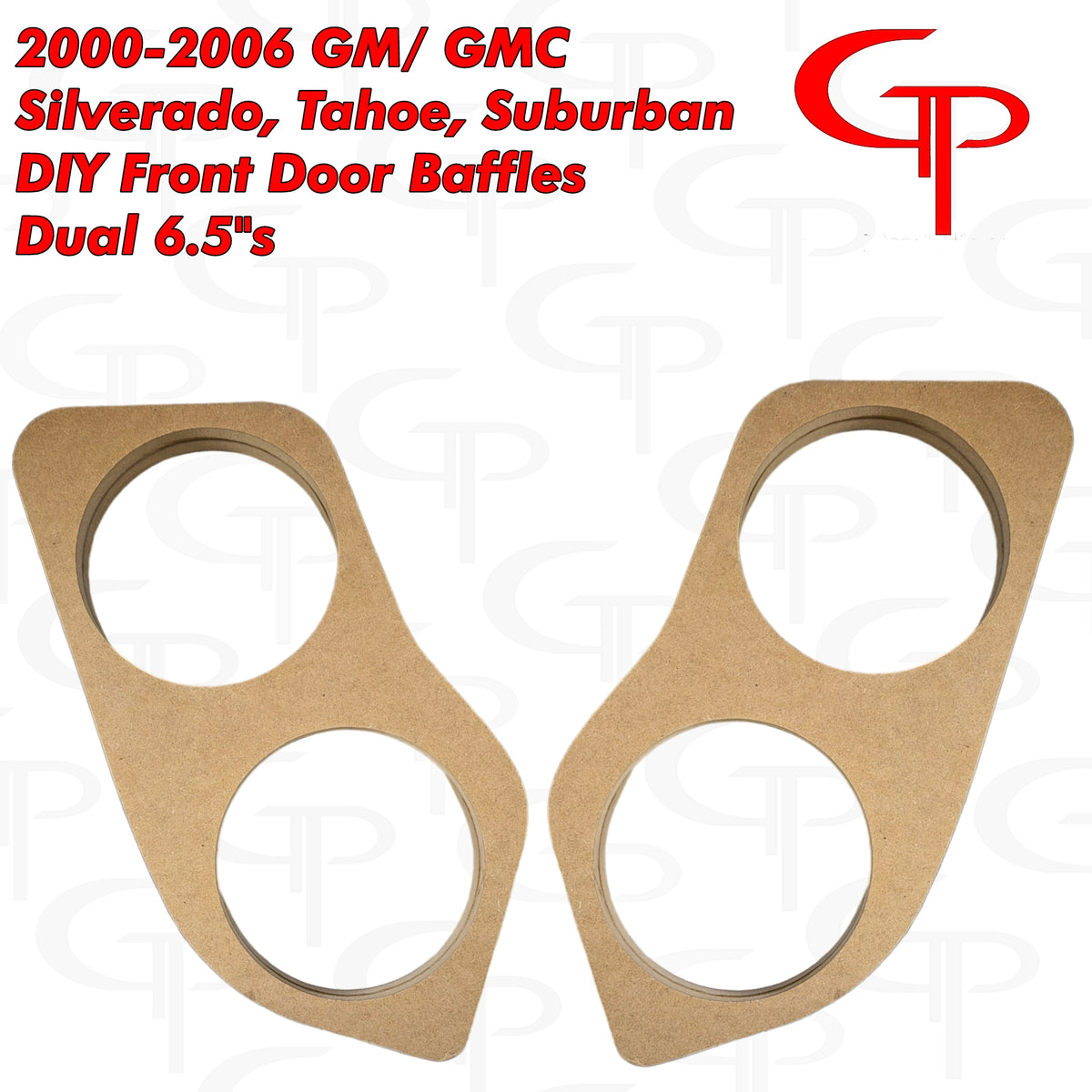 Universal GM 00-06 Silverado Tahoe Yukon Suburban Front Door Baffles 2 ...