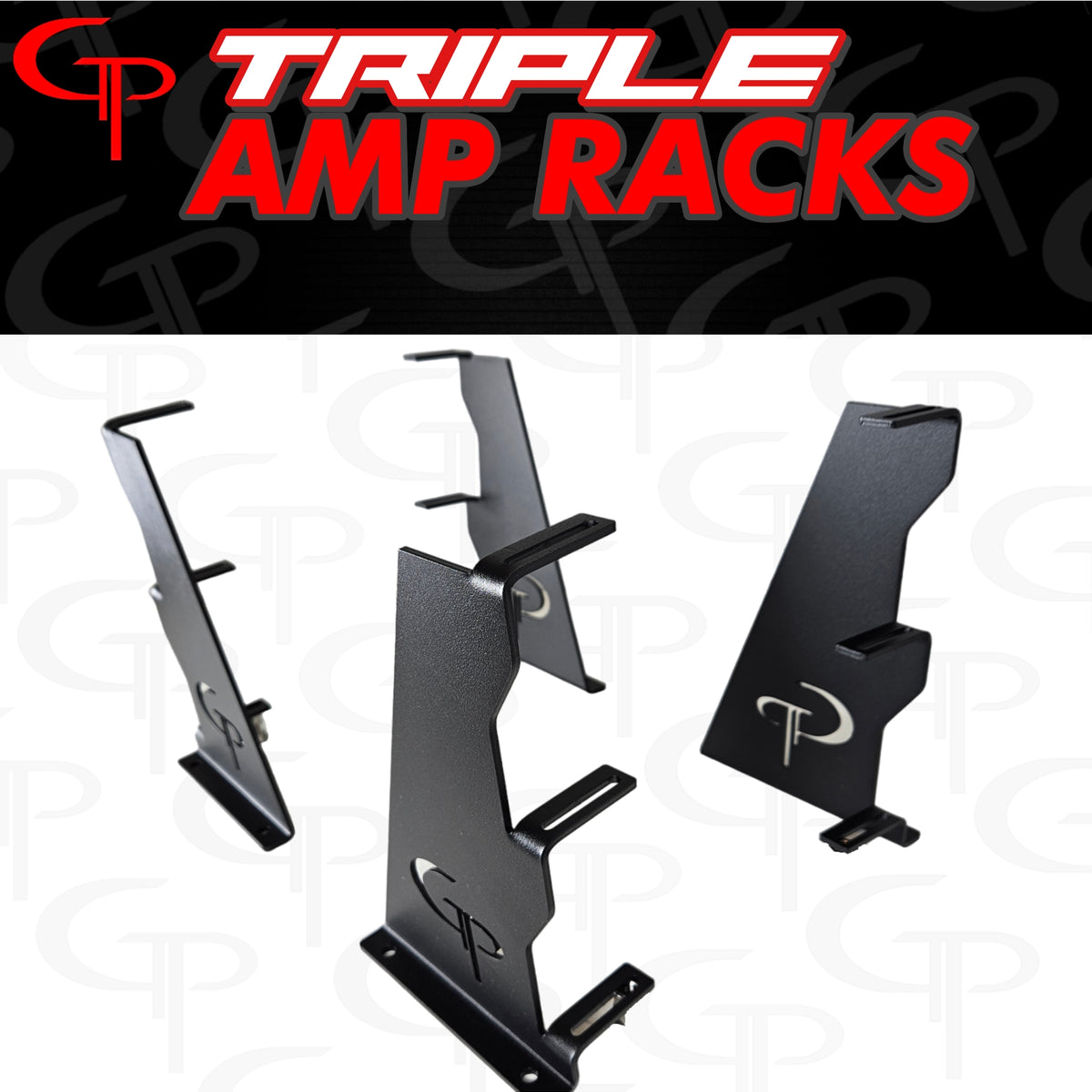 GP Triple Amp Racks – GP Car Audio