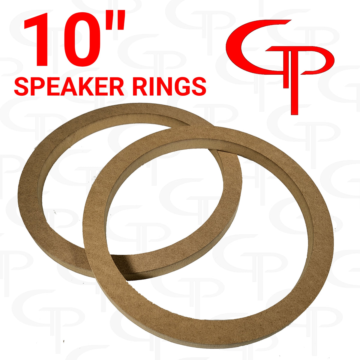 Customized 10" Speaker Rings Pair – GP Car Audio