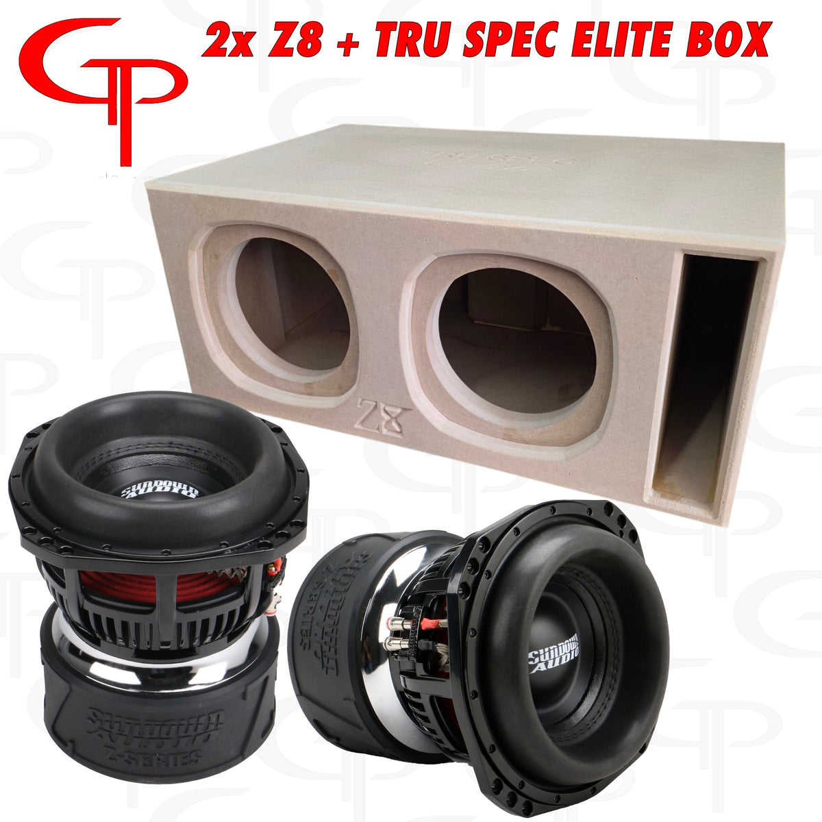 LOADED Dual Sundown Z8 + Tru Spec Elite Box – GP Car Audio